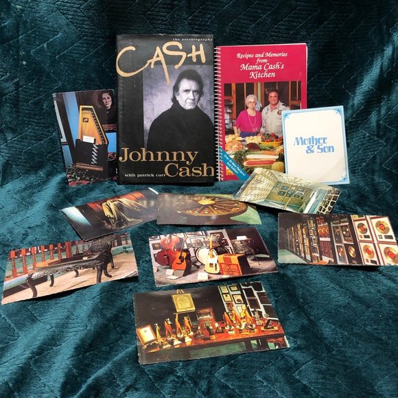 Other | Johnny Cash Cookbook Book And Postcards Bundle | Poshmark